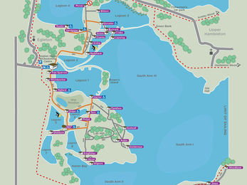 Map of the Reserve | Leicestershire and Rutland Wildlife Trust