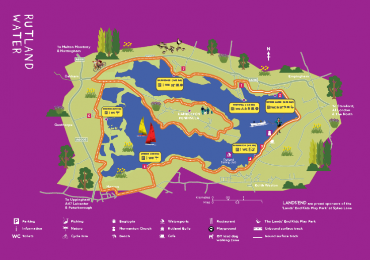 Map of the Reserve | Leicestershire and Rutland Wildlife Trust